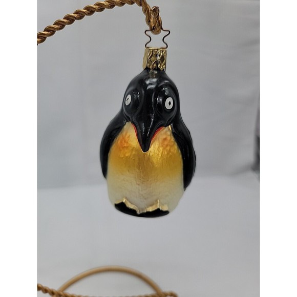 inge-glas | Holiday | Vintage Inge Glass Penguin Ornament Made In ...
